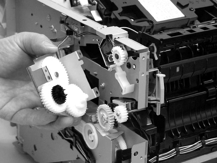 RM1-4247-000 Fuser Assembly (110V) Fan, Duplex-drive gears, Duplex ...